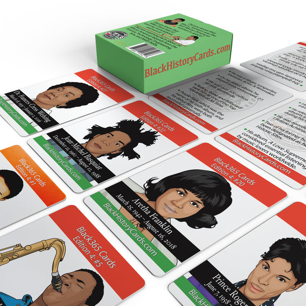 Black History Cards, Edition 4: African Americans in S.T.E.A.M. – Black365