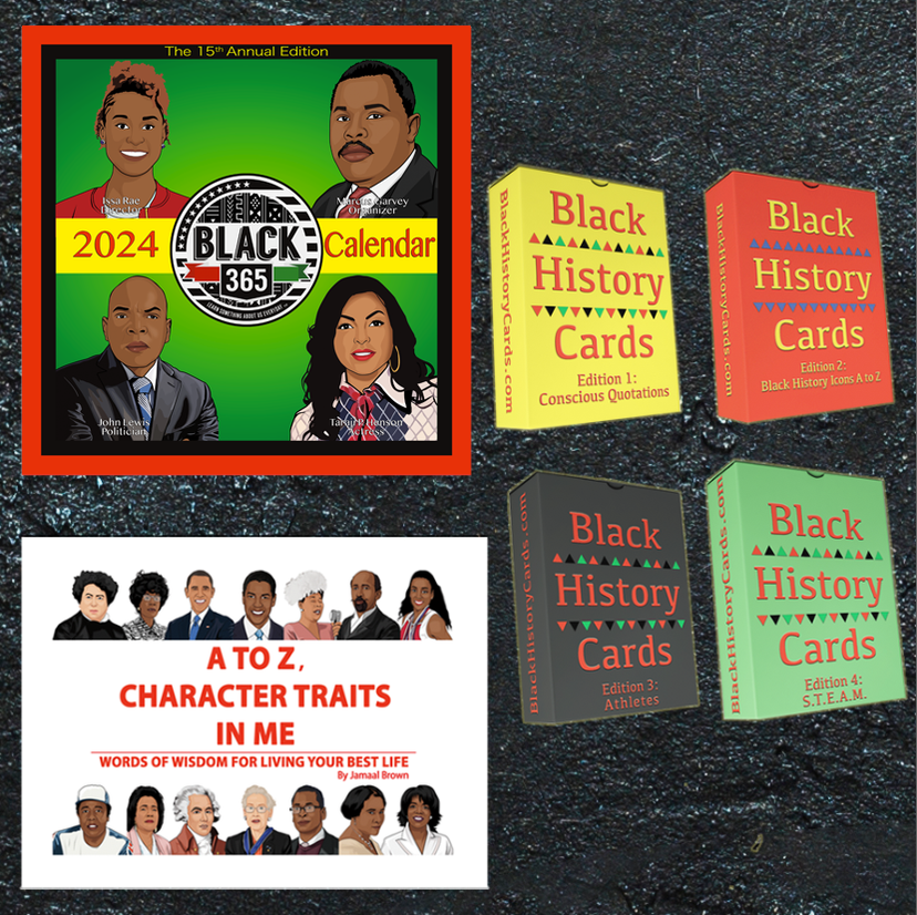 Black365 - Black History products that inspire!
