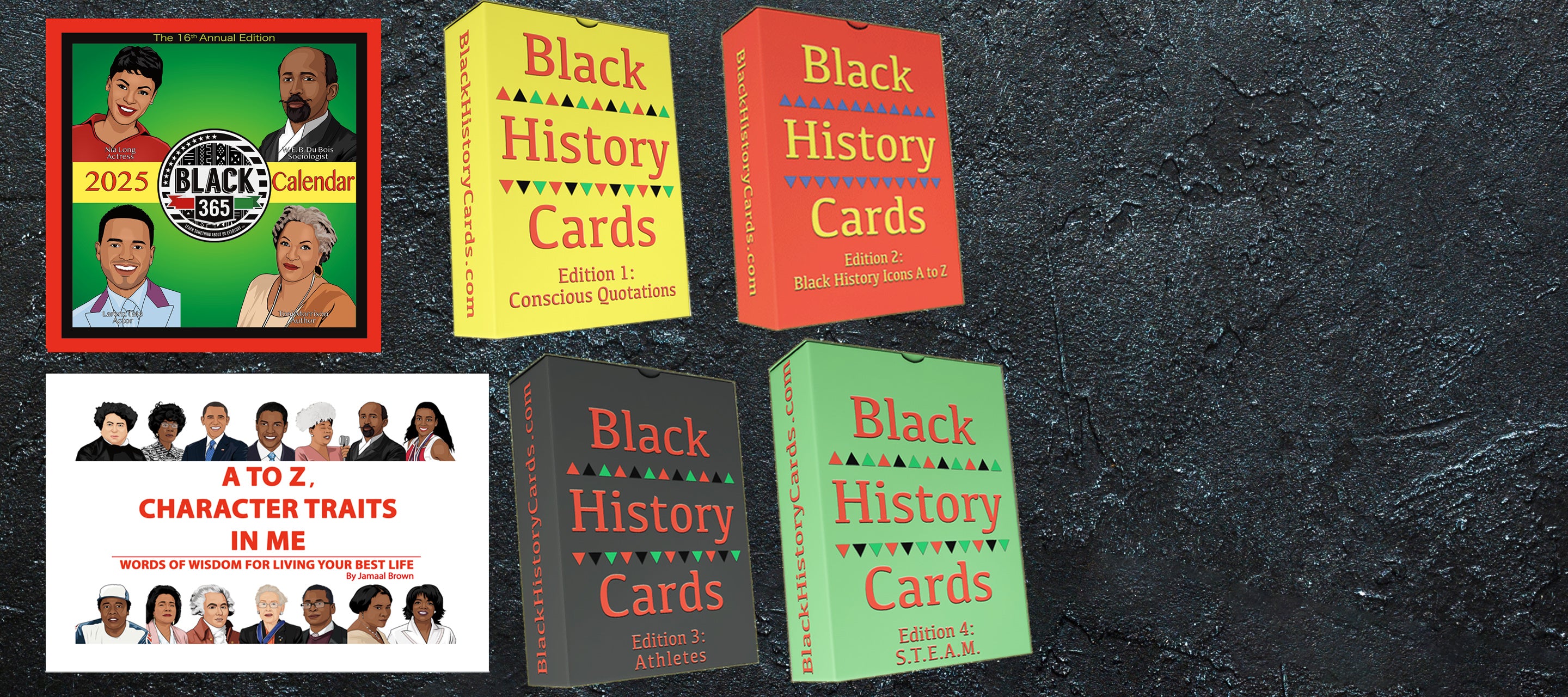 Black365 - Black History products that inspire!