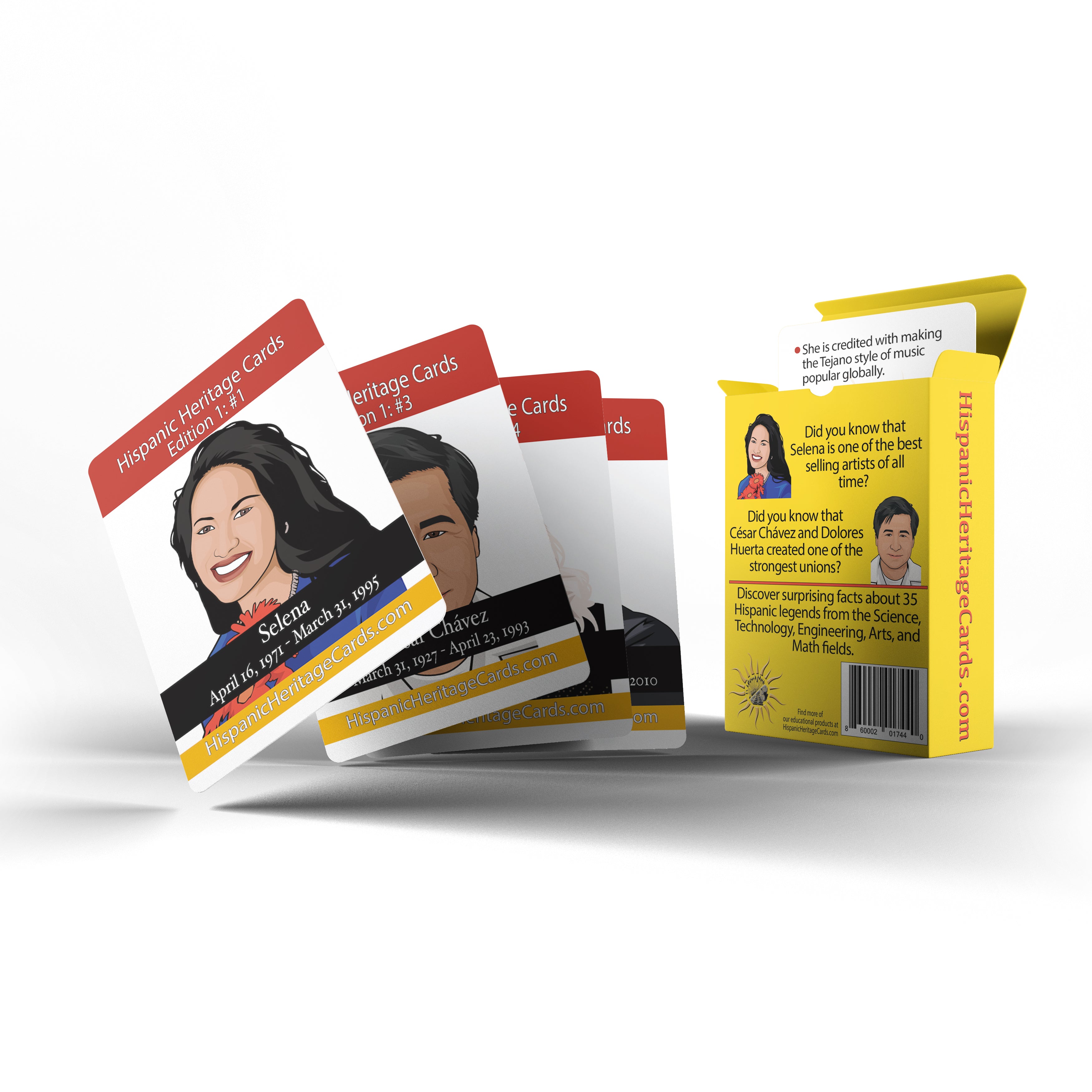 Hispanic Heritage Cards Edition 1: Hispanic Heros – Black365