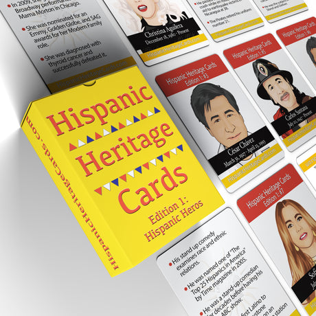Hispanic Heritage Cards Edition 1: Hispanic Heros – Black365